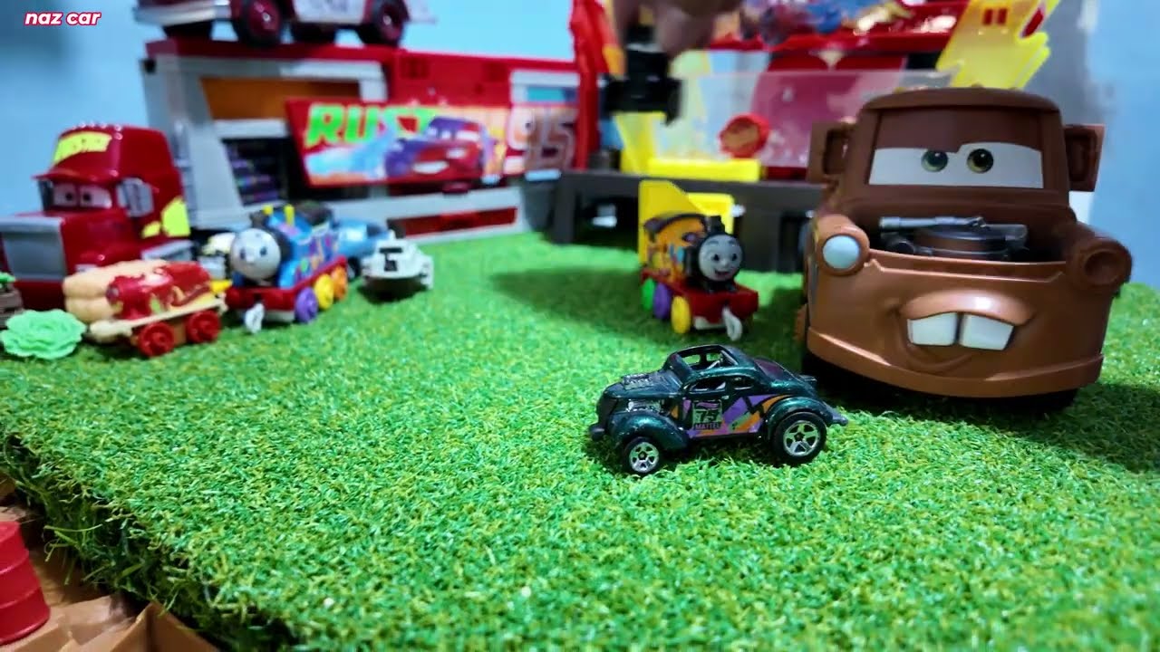 Disney Pixar Cars Unboxing Review | Lightning McQueen, Doc Hudson ...