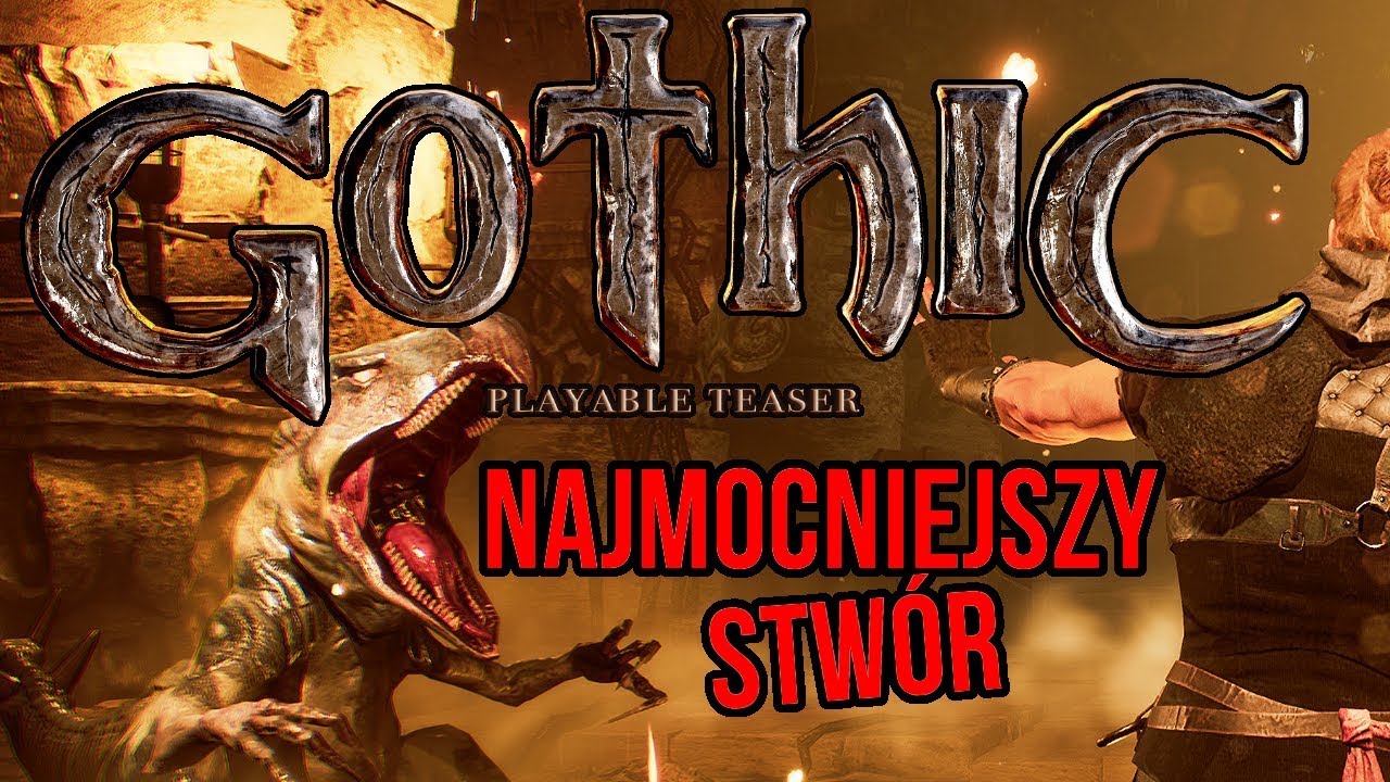 GOTHIC Remake - NAJTRUDNIEJSZY WRÓG / Gameplay PL [#03] - YouTube