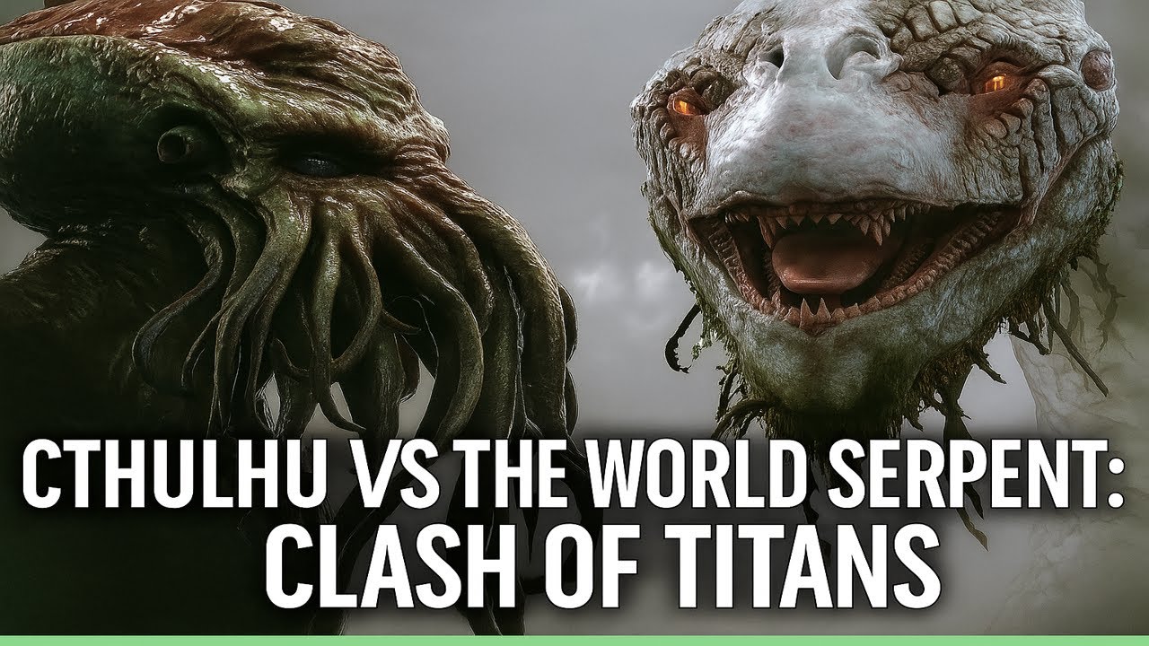 Who Wins? Cthulhu vs. Jormungandr – The Ultimate Myth Showdown! - YouTube