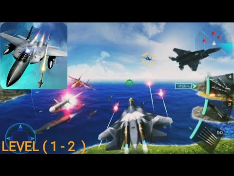 SKY FIGHTER || LEVEL 1 - 2 || walkthrough ||Game android offline - YouTube