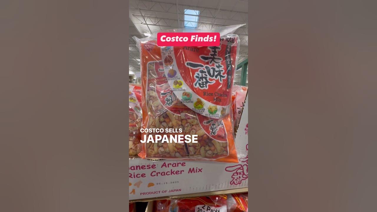 Sogo Japanese #Arare #RiceCracker Mix at #Costco ! #japanesericecrackers #ricecrackers #snacks # ...