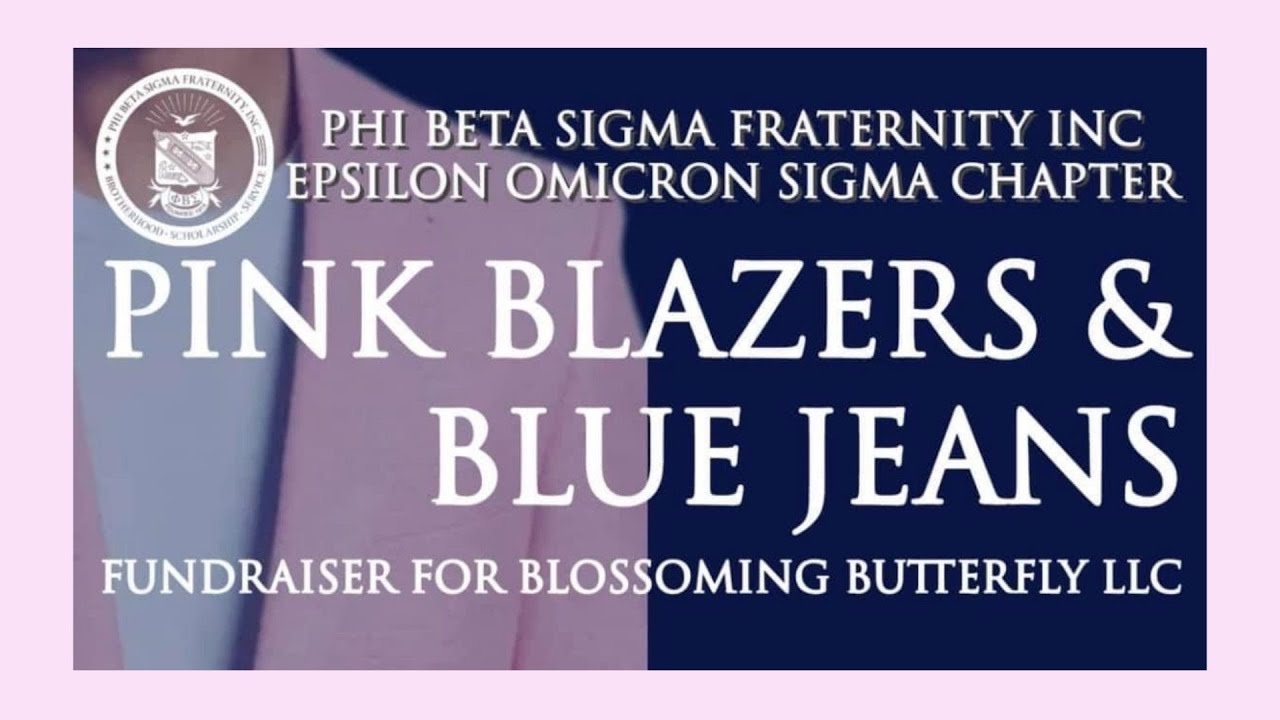 Phi Beta Sigma Fraternity, Inc. Epsilon Omicron Sigma Chapter Pink ...