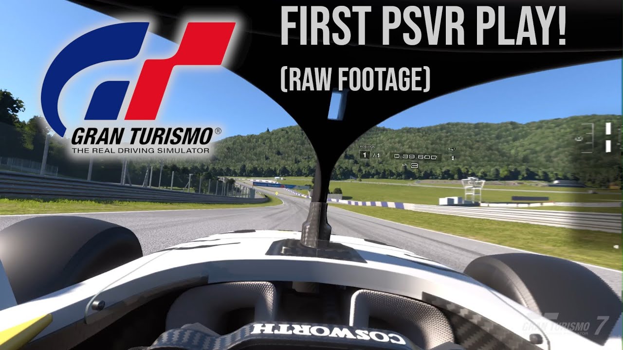 Gran Turismo 7 PSVR2 First Play (raw footage) - YouTube