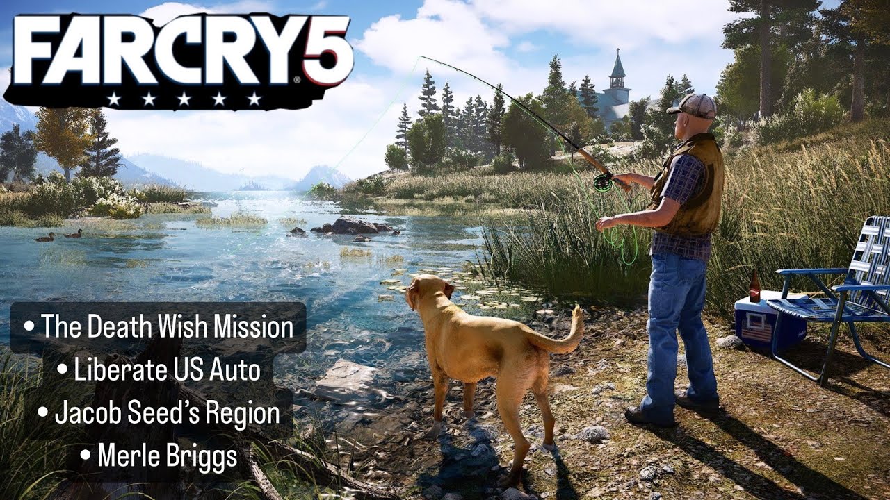 Far Cry 5: The Death Wish Mission | Liberate US Auto | Merle Briggs ...