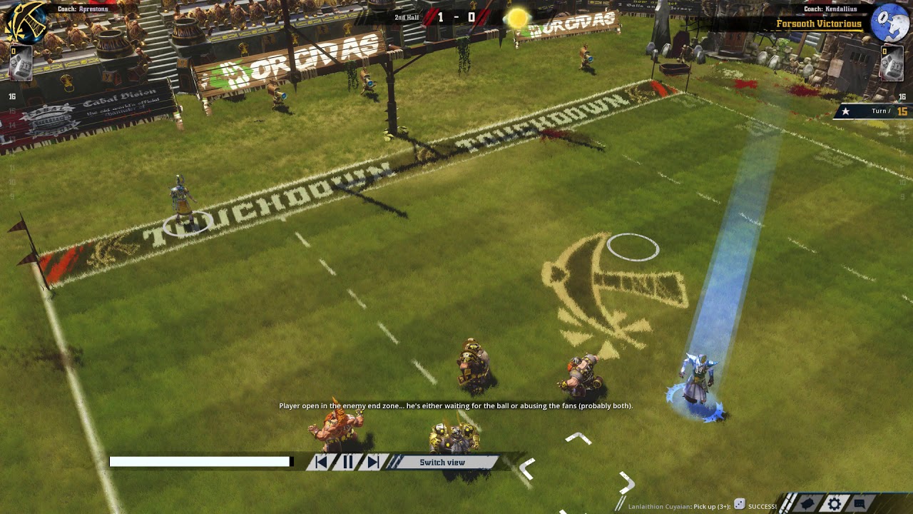 Have another go at that pass, son. - YouTube