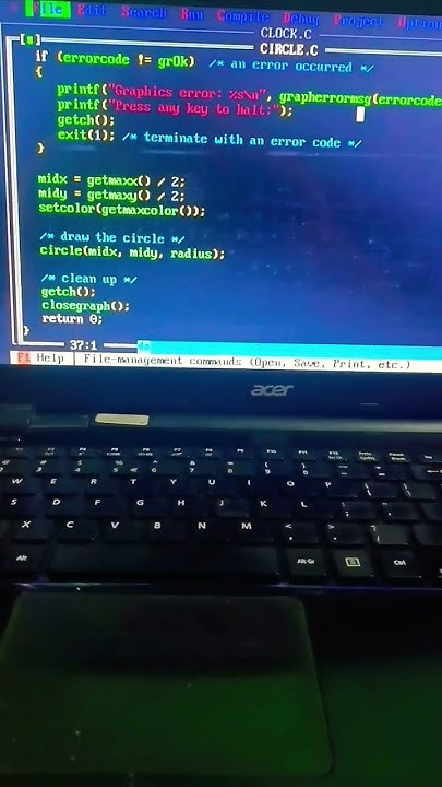 Print Line Circle In C Coding Basicc Computer C Shorts Viral Youtube