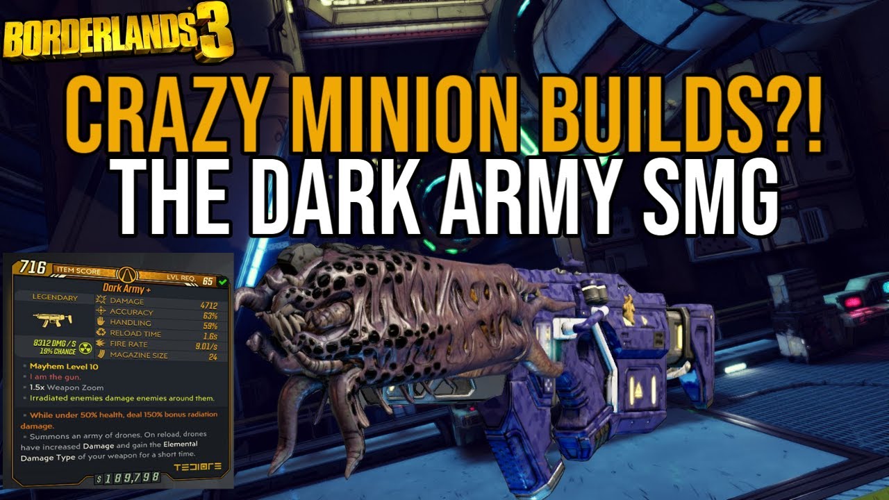 The Dark Army is AWESOME! New Summoner Builds!? // Borderlands 3 ...