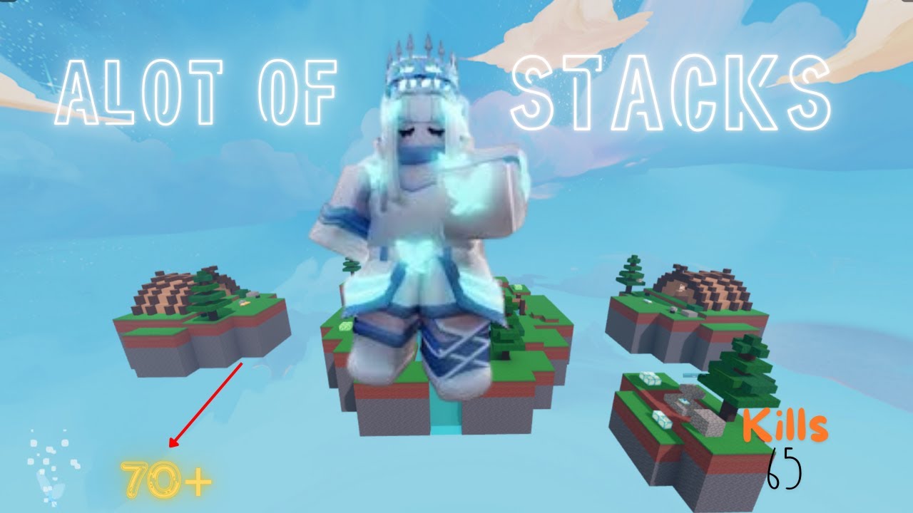 I got alot of STACKS as aery in Roblox Bedwars! - YouTube
