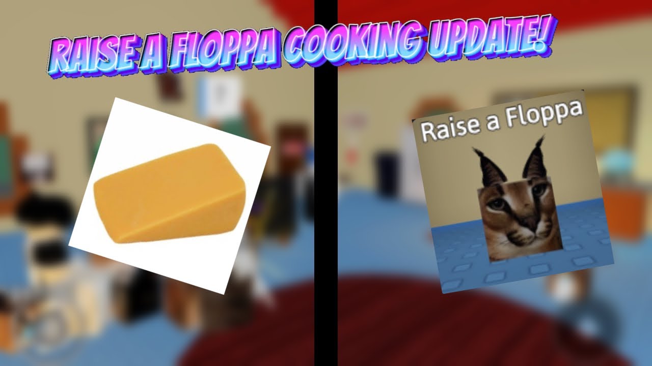 the new update in raise a floppa (cooking update) (roblox) - YouTube