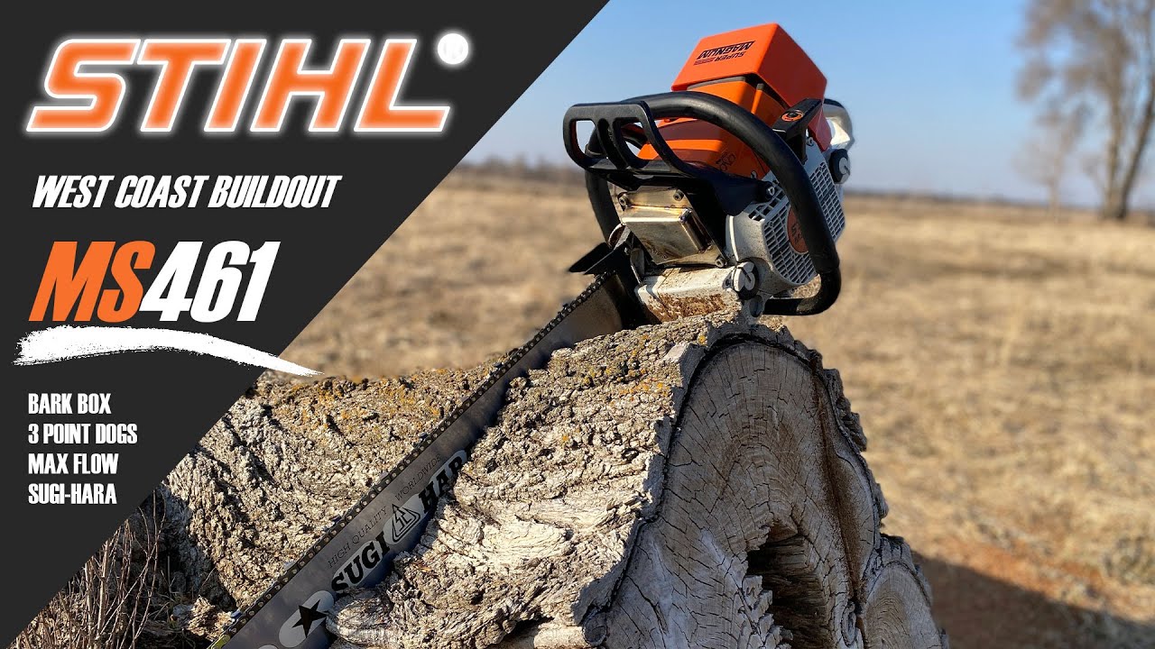 STIHL MS461 West Coast Buildout!! West Coast Dogs, Bark Box, and Max ...