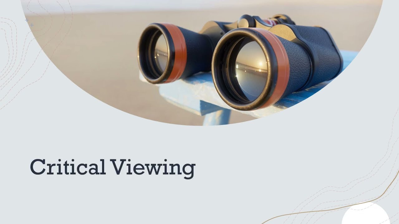 Critical Viewing - YouTube