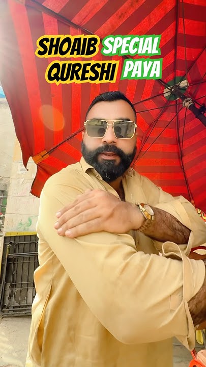 Shoaib Qureshi Special Paya || Old City Area || Shayan Official #karachi - YouTube