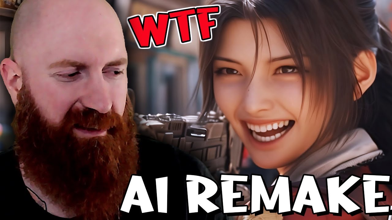 Final Fantasy VI and VIII AI Remakes ?!? | Xeno Reacts - YouTube