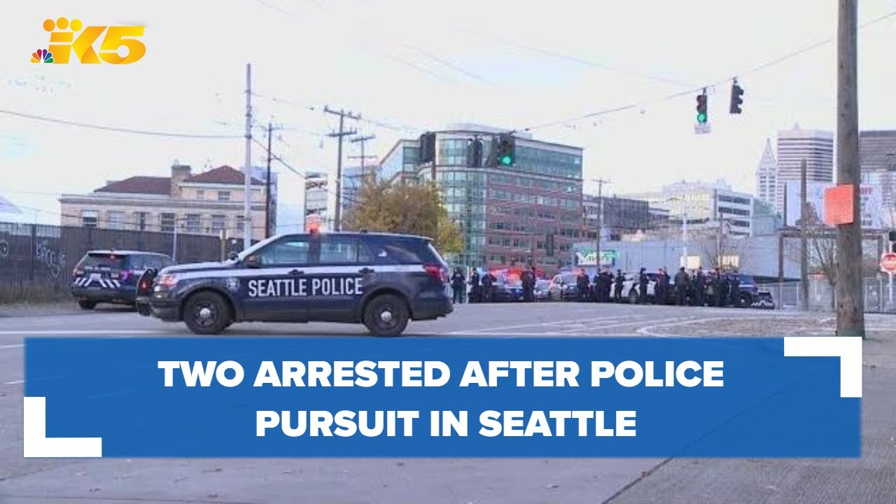 Two arrested in Seattle after police pursue vehicle suspected to be ...