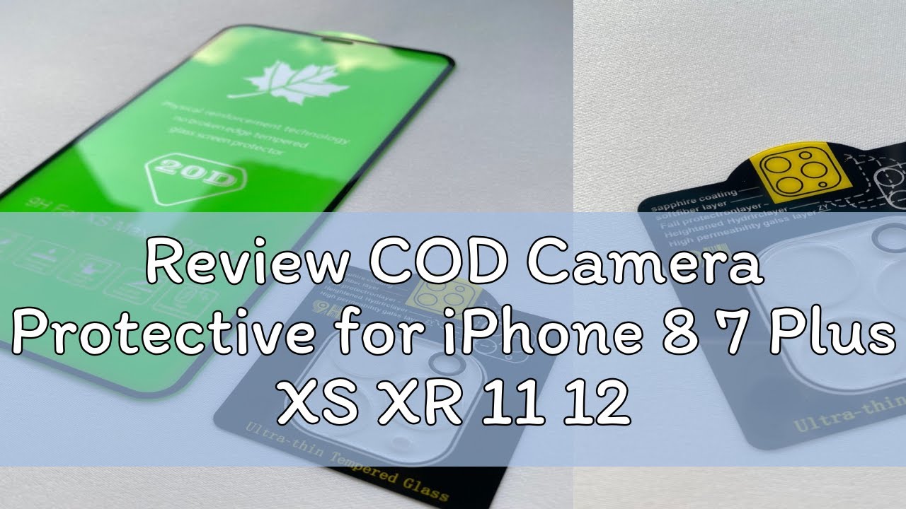Review COD Camera Protective for iPhone 8 7 Plus XS XR 11 12 13 14 15 ...
