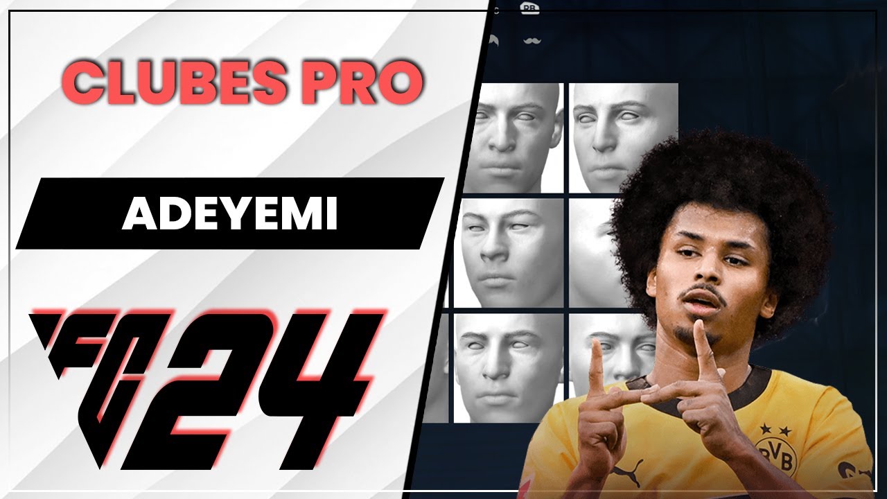How to make ADEYEMI in EA FC 24 - YouTube