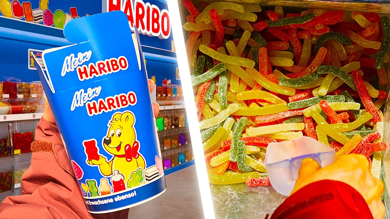What’s Inside the Haribo Candy Bar? - YouTube