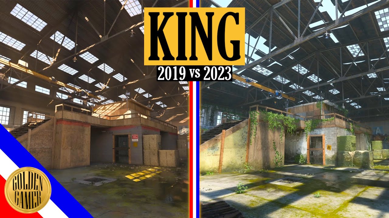 King Map Comparison (2019 vs 2023) - MW2 Season 6 DLC Map - YouTube