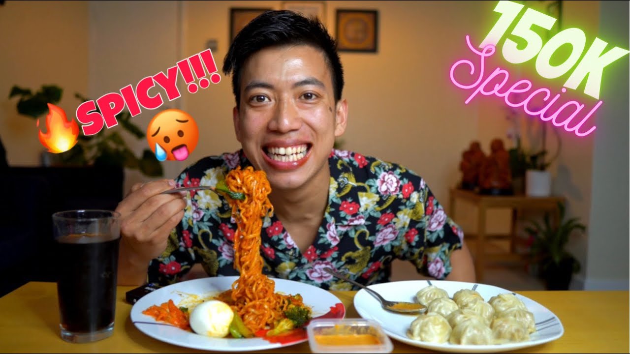 MUKBANG VLOG | 150K special | - YouTube