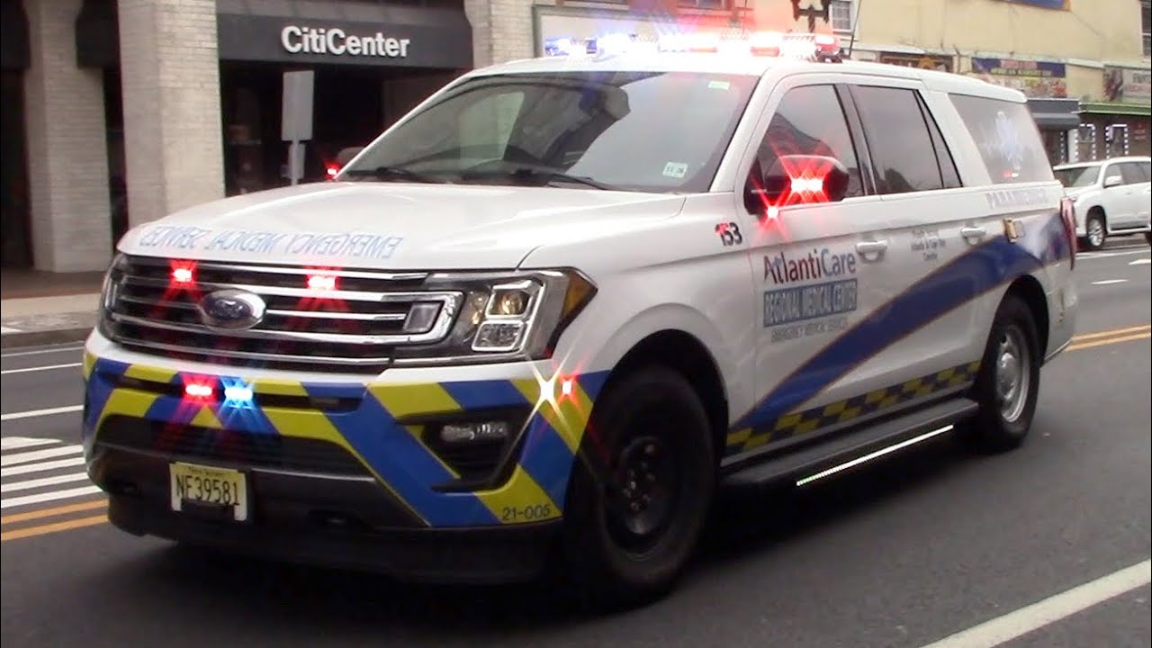 Atlanticcare EMS ALS Medic Unit 153 Responding 9-17-24 - YouTube