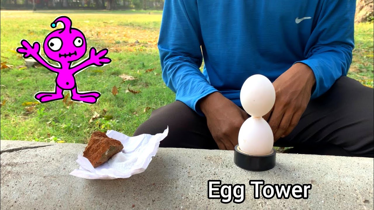 Mind-Blowing Egg Tower Defies the Laws of Physics! - YouTube