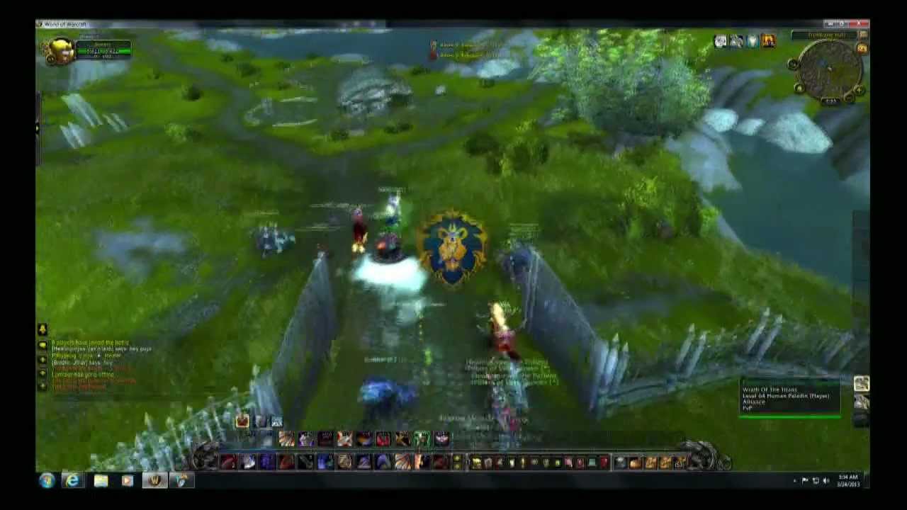 WOW Arms Warrior PvP 5.2 - YouTube