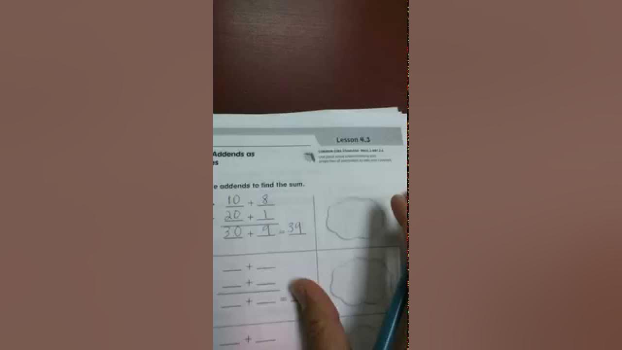 2nd Grade Go Math Lesson 4.3 - YouTube