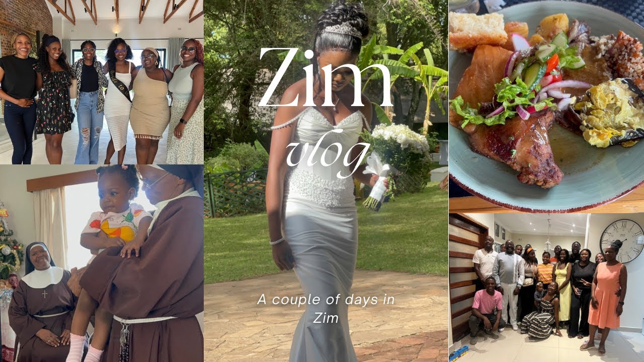 Zim Vlog: Zim Braai | Celebrating Love | Bachelorette Lunch | My Friend ...