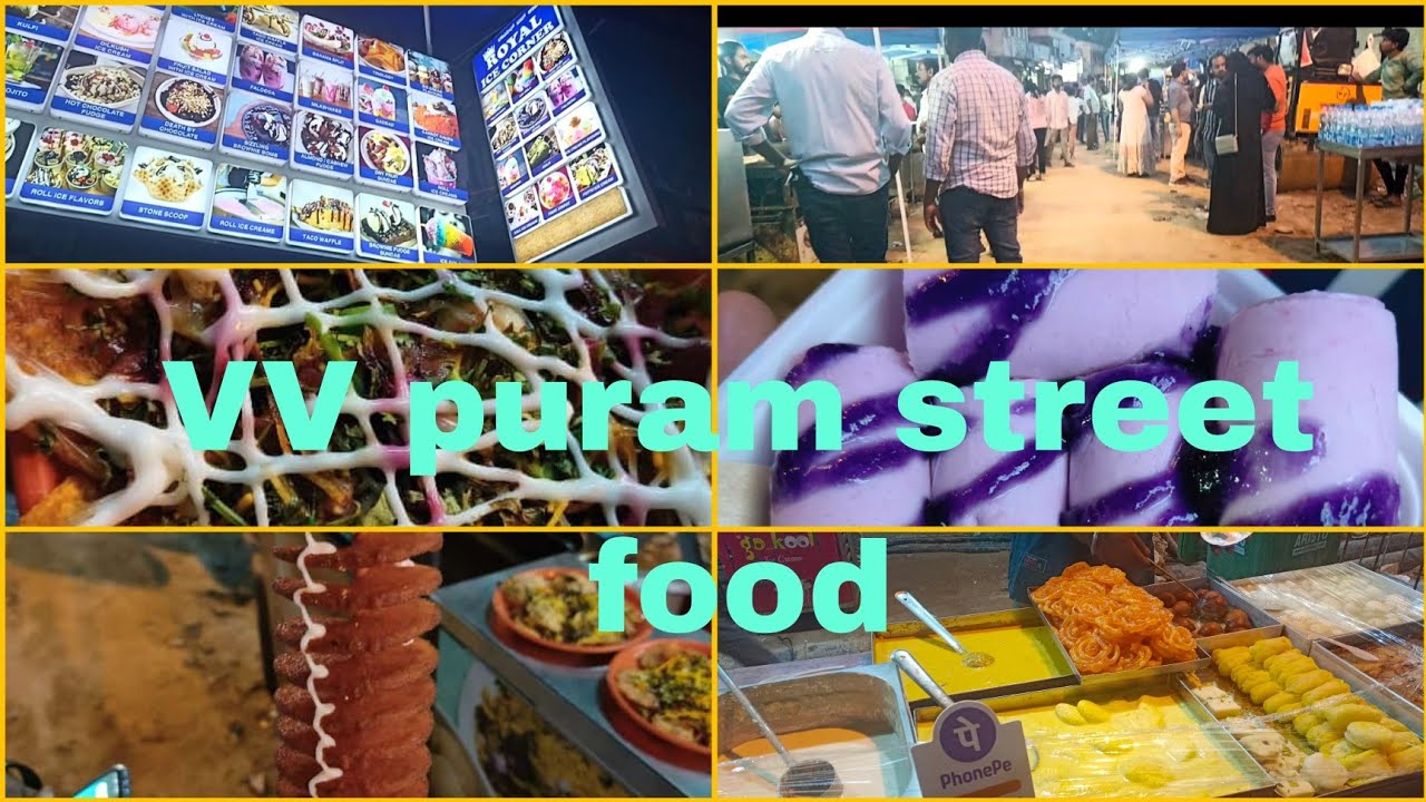 VV puram street food - YouTube