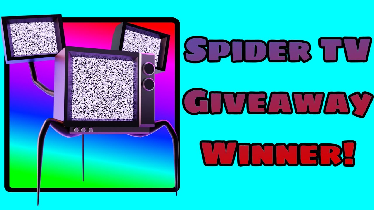 Spider TV Giveaway Winner! - YouTube