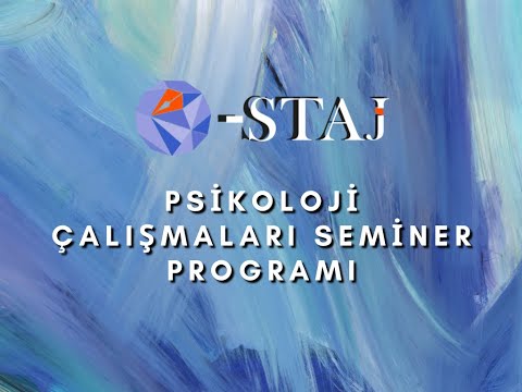 TUİÇ o-STAJ | Psikoloji Çalışmaları Şubat Seminer Programı