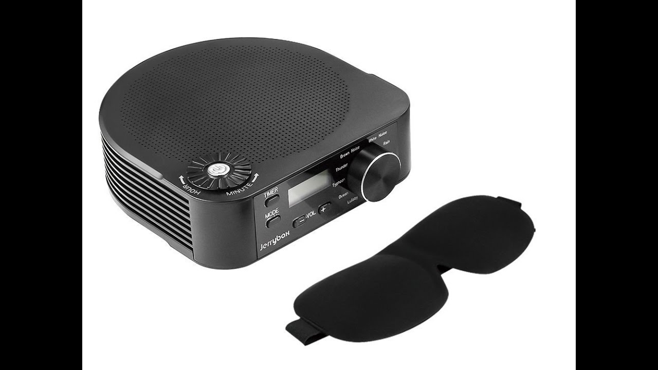 JerryBox White Noise Machine review - YouTube
