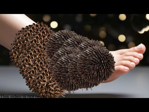 ASMR Foot Pampering & Care | Relaxation for Sleep Trypophobia ki clear ...