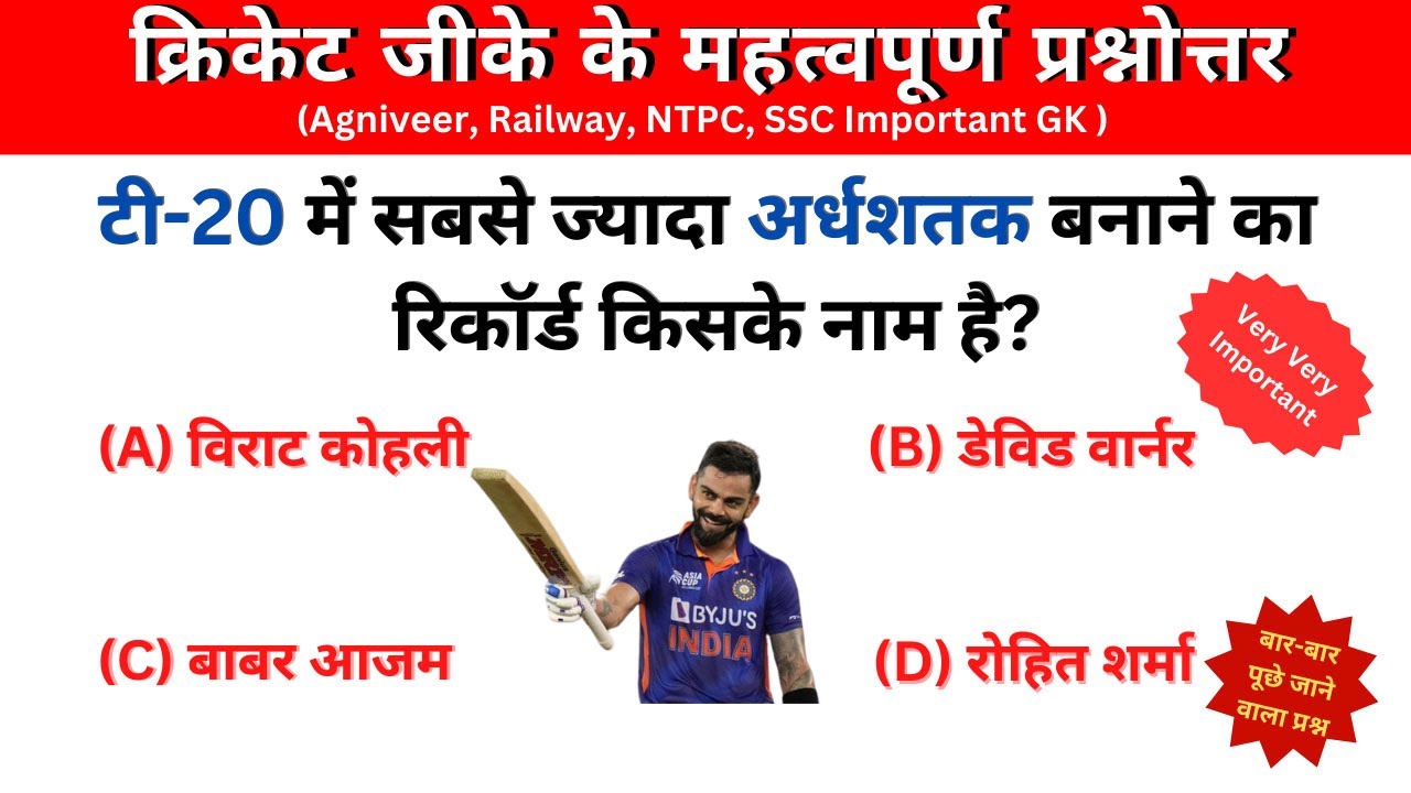 Cricket GK Questions || GK Cricket || Cricket General Knowledge ...