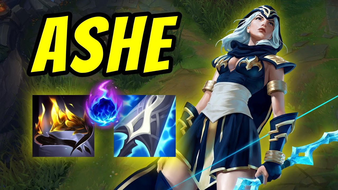 Ashe Mid Requires ZERO Skill! Just Spam W... (League of Legends) - YouTube