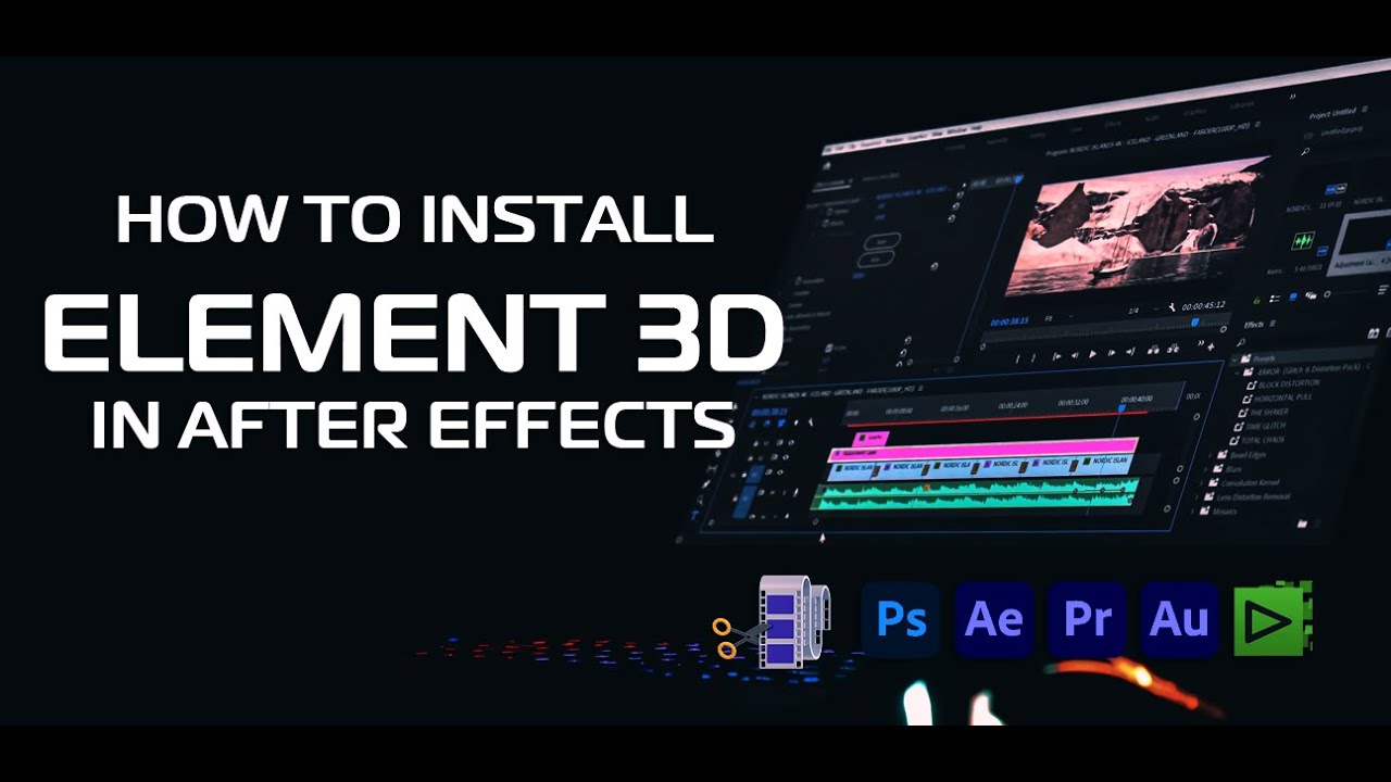 How to Install Element 3D in After Effects 2025 - YouTube