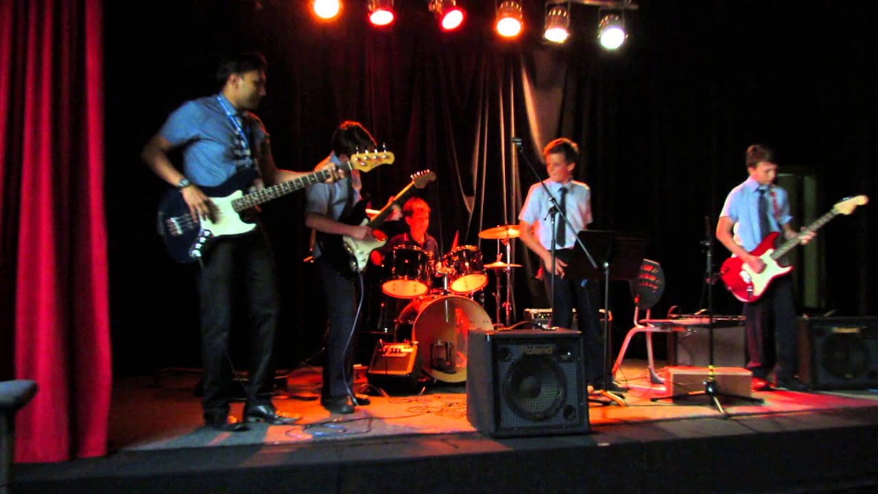 Nick's drumming debut :) - YouTube