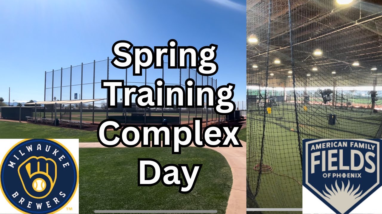 NEW Stadium Tour Spring Training - Milwaukee Brewers Ballpark American ...