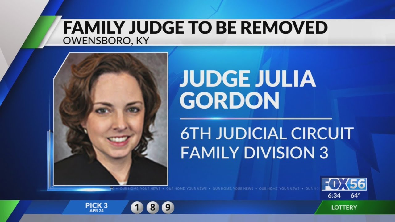 Kentucky judge removed from bench for abuse of power - YouTube