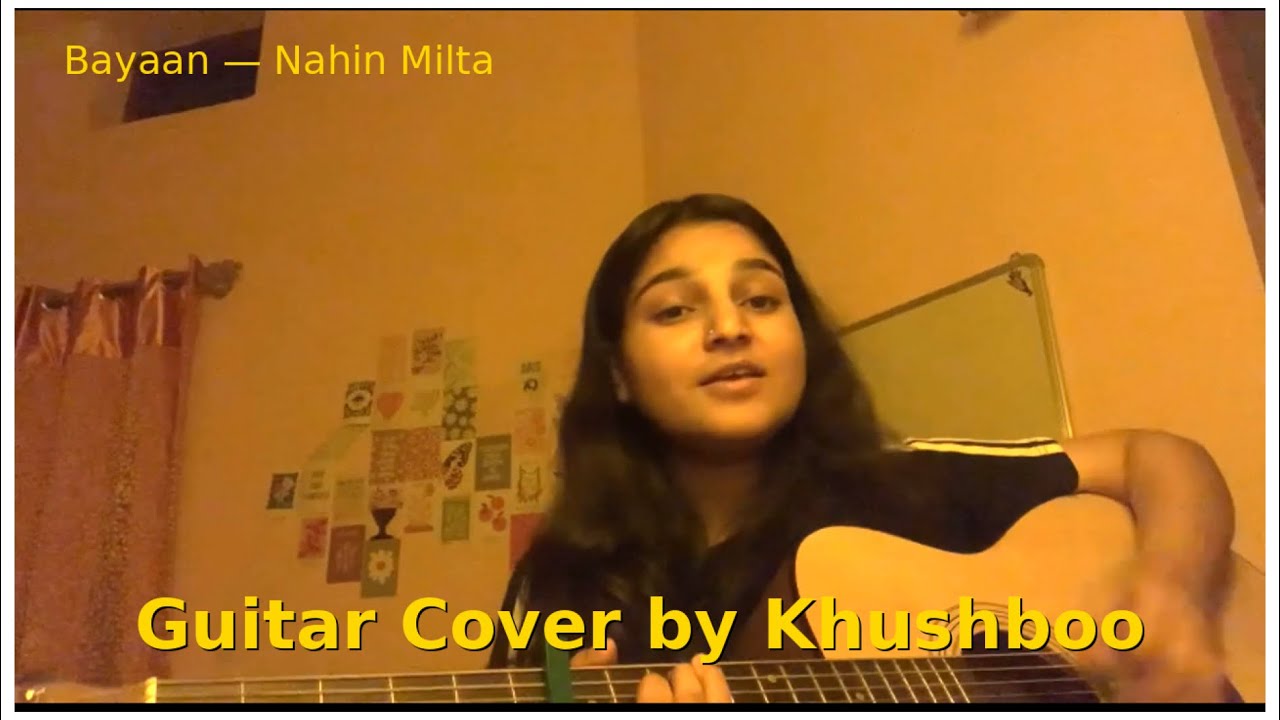 ‘Nahin milta’ song……🥹🫶 ( by bayaan )guitar cover @BayaanOfficial - YouTube
