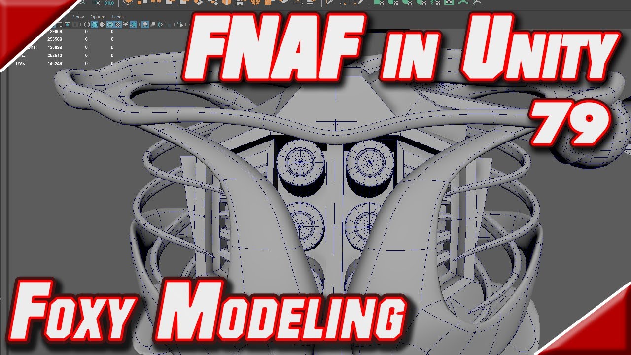 FNAF in Unity + VR 79 Foxy Modeling Part 9 - YouTube