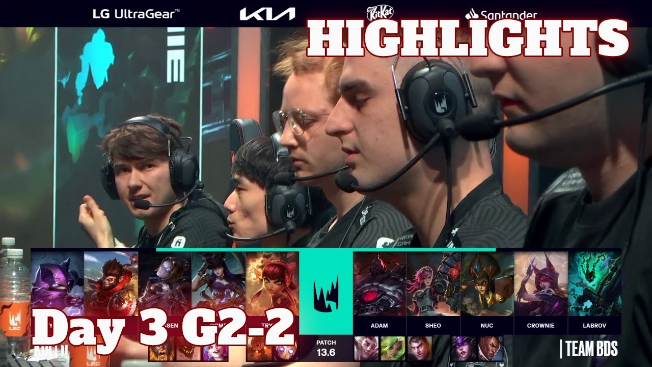 BDS vs KOI - Game 2 Highlights | Day 3 LEC Spring 2023 Group Stage ...