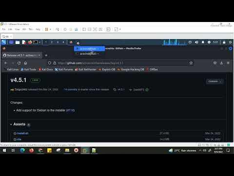 how run shell script in kali linux - YouTube