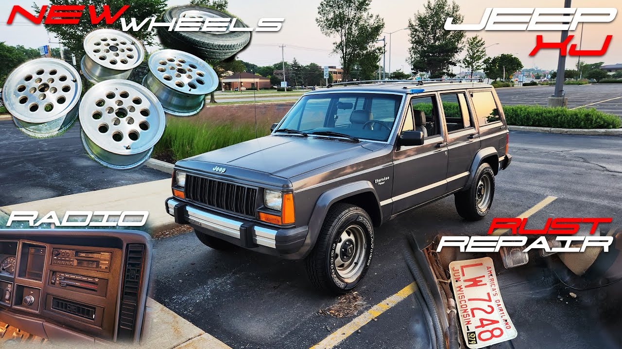 Jeep Cherokee XJ Rust Repair + New Wheels and Radio + Other Tinkering ...