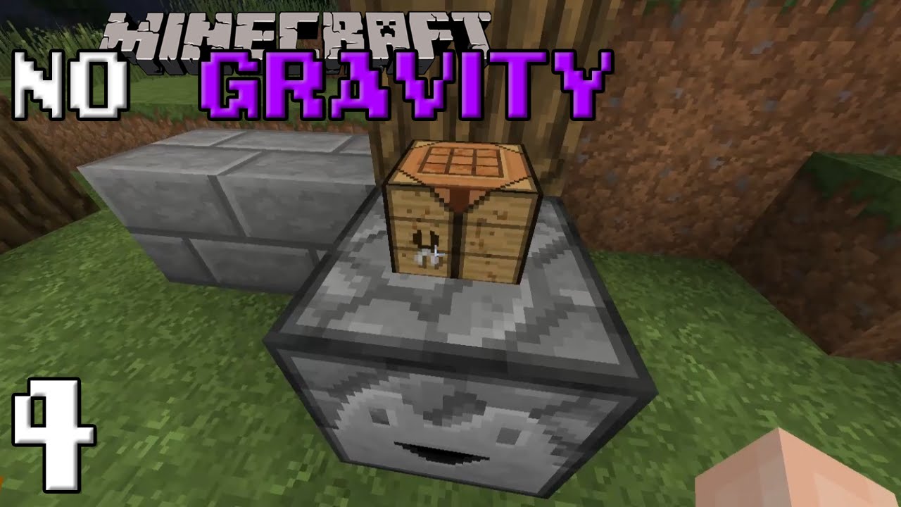 Der CUSTOM CRAFTING TABLE | Minecraft NO GRAVITY #4 | baastiZockt - YouTube
