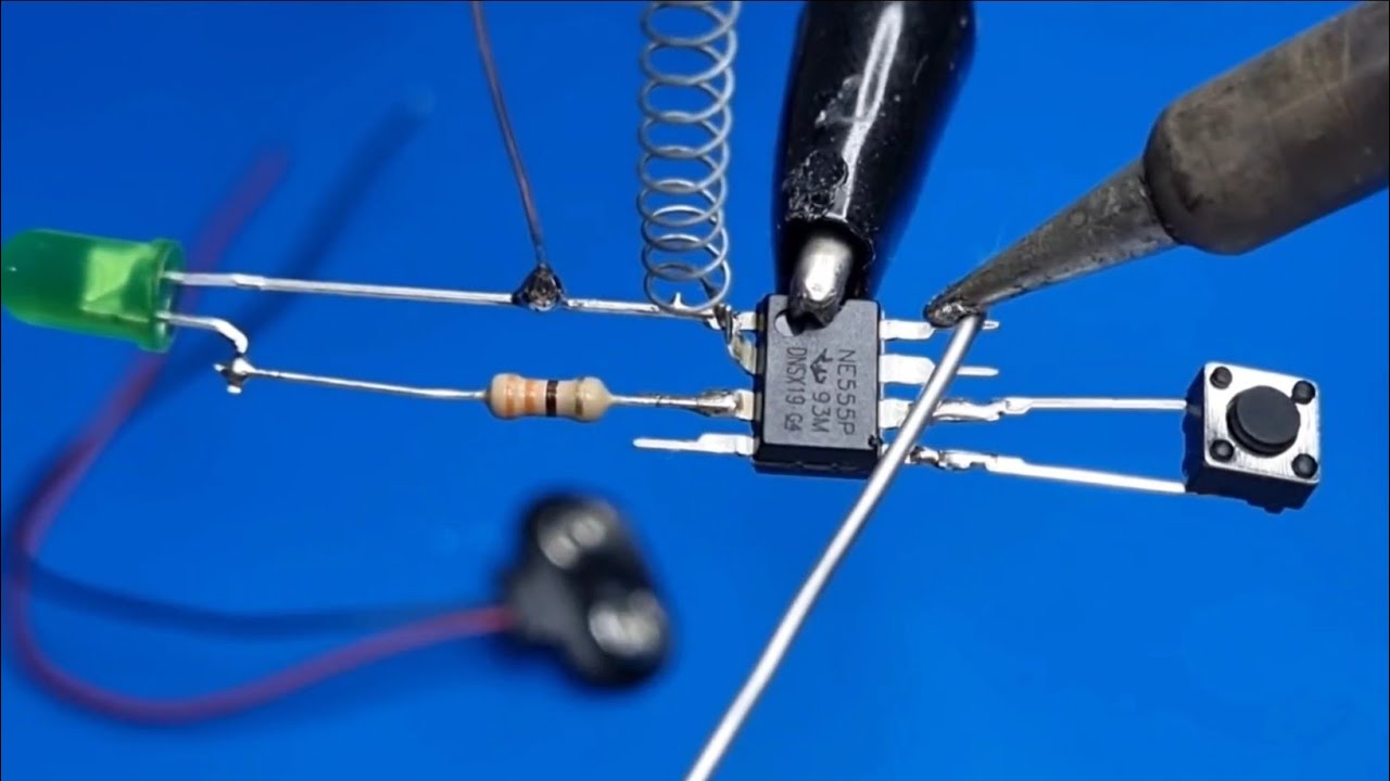 Earth quake detector led circuit sensor._ Motion Detector sensor ...