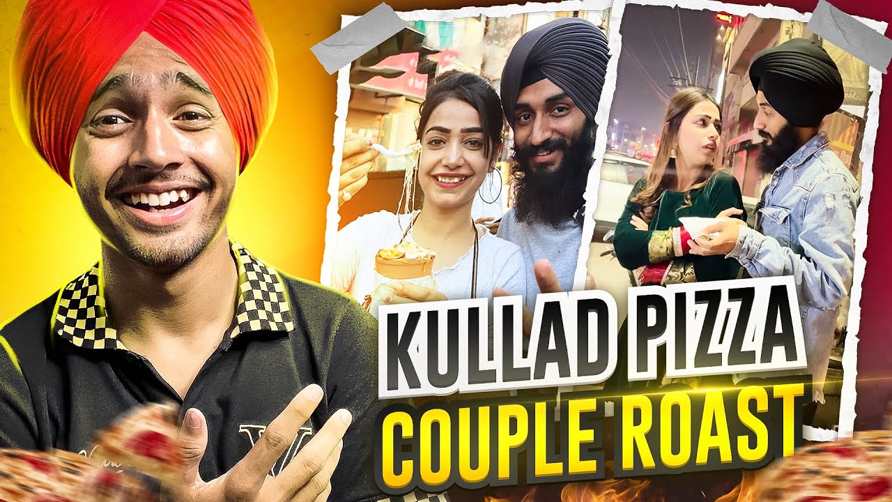 KULLAD PIZZA COUPLE ROAST VIDEO🤬 | HARSHDEEP SINGH - YouTube
