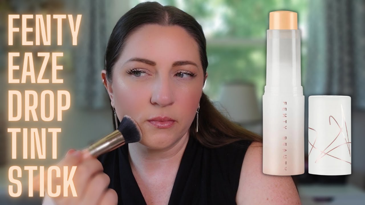 NEW Fenty Eaze Drop Tint Stick Foundation 8-hour Wear Test – Combo Skin ...