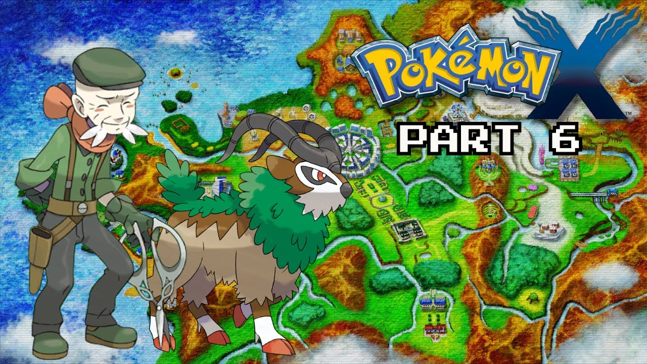 Azure Bay & Coumarine City | Pokemon X - Part 6 - YouTube