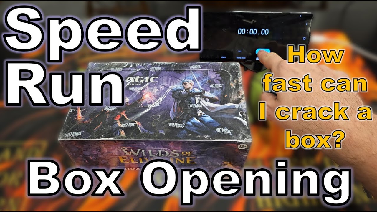 Speed Running a Booster Box Opening - Unboxing Magic the Gathering: MTG ...